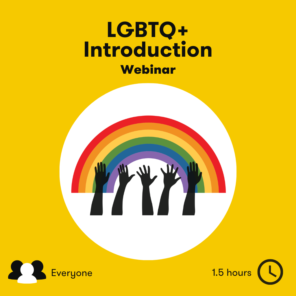 LGBTQ+ Introduction Webinar – ACON Pride Training