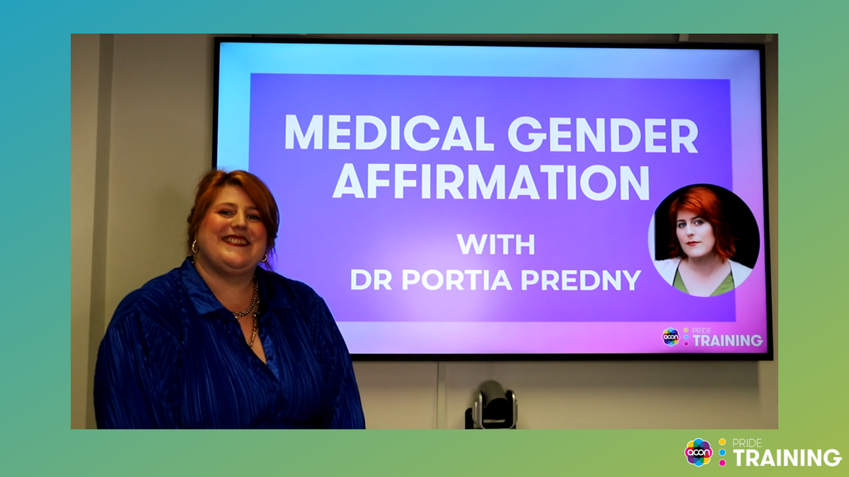 Trans & Gender Diverse Inclusive Practice (for GPs) Webinar – ACON ...